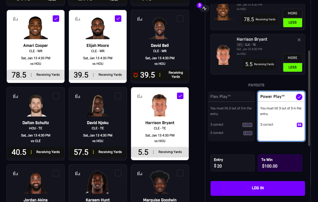 PrizePicks Promo Code LABS: Get 100% Deposit Match up to $100 for NFL ...